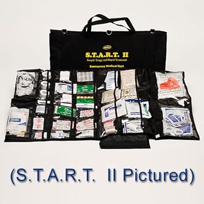START II Trauma Kit - Black Bag (Simple Triage And Rapid Treatment)