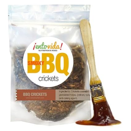 Amazon.com : Edible Insects | BBQ Flavored Crickets : Grocery & Gourmet ...