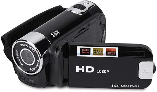 Portable DV Camcorder 1080P Full HD 16MP Digital Video Camera 270 ...
