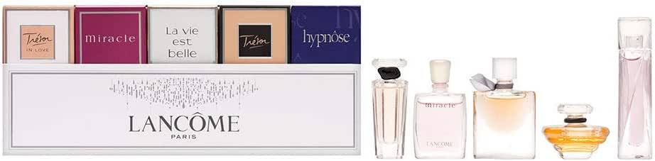 Lancome La Collections de Parfums Five Piece Mini Gift Set for Women by ...
