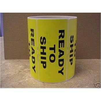 Amazon.com : Uline Ready To Ship Labels, Roll of 1000 Labels : Office ...