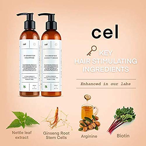» CEL MD Microstem Thickening Biotin and Arginine Shampoo & Conditioner ...