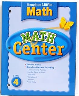 Houghton Mifflin Mathmatics: Math Center Level 4: Amazon.co.uk: houghton: 9780618392377: Books