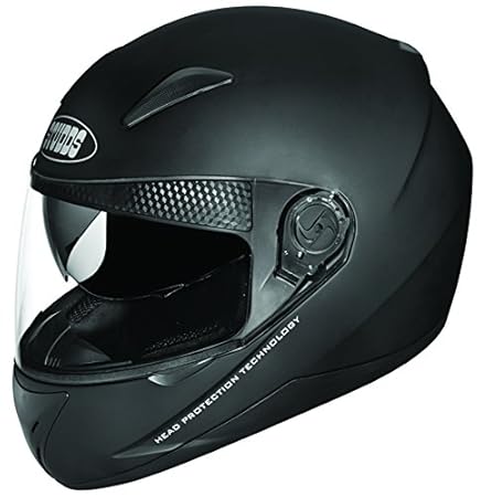 Studds Shifter Helmet Matt Black (XL): Amazon.in: Car & Motorbike