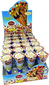 Amazon.com : Messori Choco Parties Cono Snack, 0.9 Ounce (24 Count ...