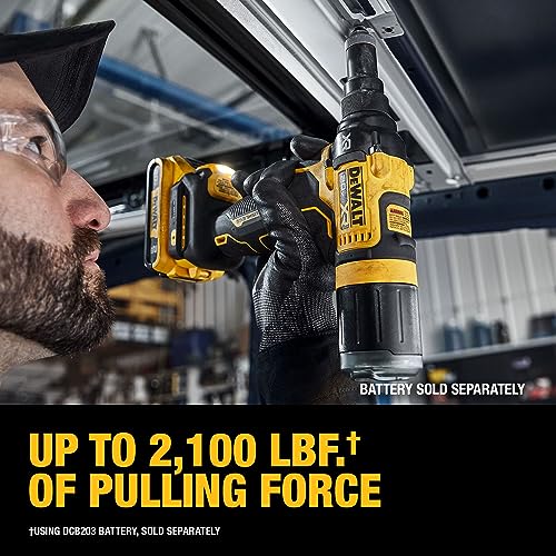 Dewalt Max Xr Cordless Rivet Tool Dcf403B Stainless Steel Aluminum ...