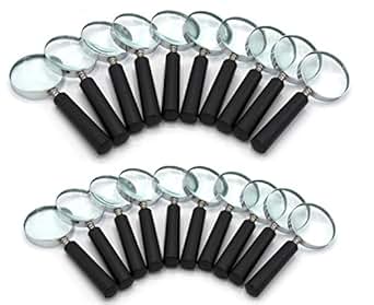 Amazon.com: Classroom Set of 20 Magnifying Glasses - 3X Magnification ...