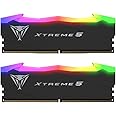 Patriot Viper Xtreme 5 RGB DDR5 RAM 32GB (2X16GB) 8000MHz CL38 1.45v UDIMM Desktop Gaming Memory ...