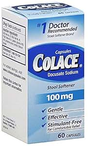 Amazon.com: Colace Capsules 60ct Size 60ct Colace Capsules 60ct: Home ...