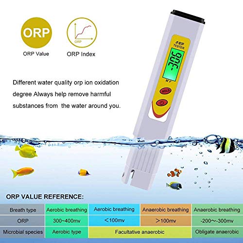 Buy CHUNSHENN Portable Moisture? Digital ORP Meter Aquarium Water ...