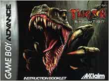 Turok - Evolution GBA Instruction Booklet (Game Boy Advance Manual only ...