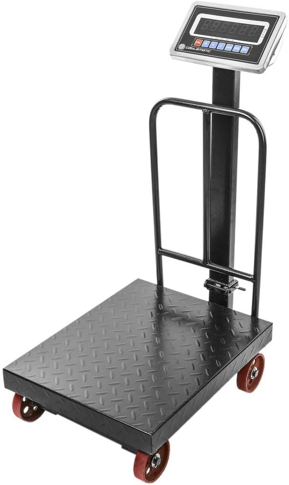 PrimeMatik - Balance Industrielle avec la Plate-Forme 40x50 cm 200 Kg ...