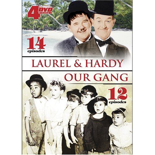Amazon.com: Laurel & Hardy / Our Gang 4-DVD Set: Stan Laurel, Oliver ...