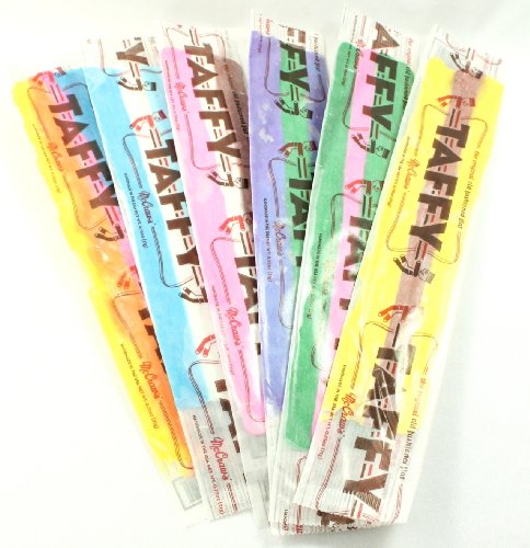 McGraws Giant Flat Taffy Candy, 24 Pack, Asst Flavors Food, Beverages ...