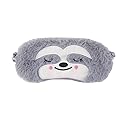 Amazon.com: Cute Sloth Sleeping Mask, Soft Fluffy Plush Blindfold Funny ...