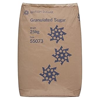 British Sugar Granulated Sugar 25kg: Amazon.co.uk: Grocery