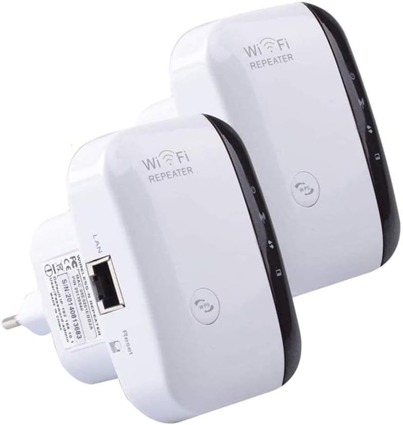 2 pieces Super Boost WiFi Wireless Repeater Super Booster WiFi Range ...