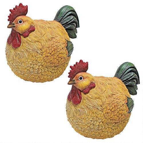 Buy Roly-Poly Ball Of Chicken Statues Design Chicken Roly Poly Eggs ...