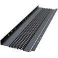 Raptor Gutter Guard – 48 FT. (Nominal) Black All-Aluminum Gutter Guard ...