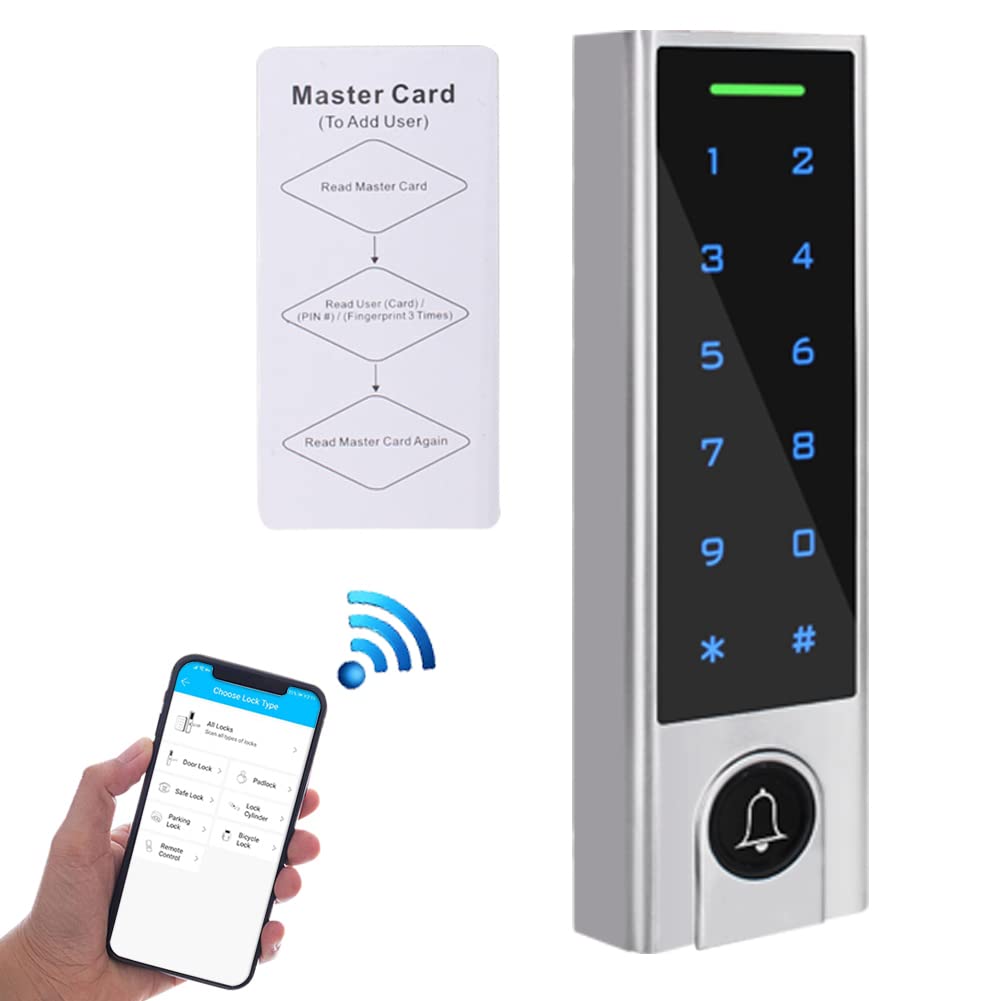 Mua 2.4G WiFi Access Control,125Khz EM Card Door Lock, Access Controler, IP67 Waterproof,Access ...