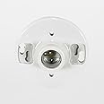 Satco 90-445 Terminal Keyless Glazed Porcelain Ceiling Receptacle ...