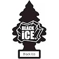 Little Trees Black Ice Air Freshener - Bold, Long-Lasting Scent
