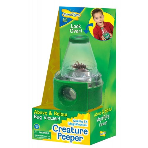 Amazon.com: Insect Lore Bug Viewer And Case - Creature Peeper With 3x ...