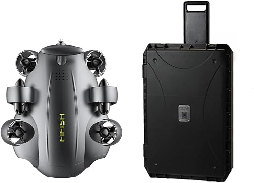 FIFISH V6S Underwater Drone Kit with with Robotic Arm, QYSEA AI Vision ...