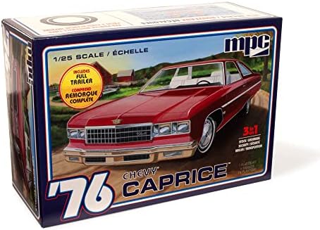 MPC 1976 Chevy Caprice w/Trailer 2T 1:25 Scale Model Kit price in Saudi ...