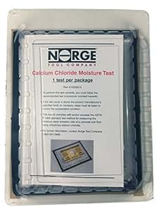 Calcium Chloride Test Kit - Moisture Test + PH Test Strip - - Amazon.com