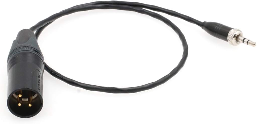 SZRMCC Locking 3.5mm TRS Plug to XLR 3 Pin Male Microphone Cable for ...