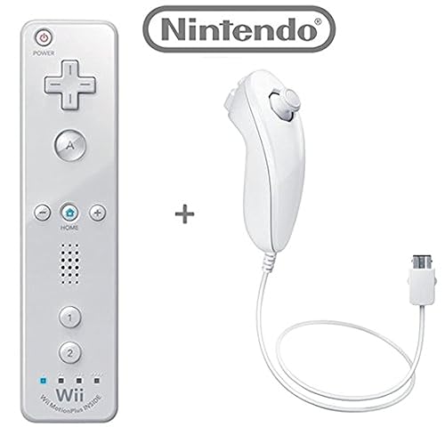 Official Nintendo Wii/Wii U Remote Plus Controller and Nunchuk Nunchuck ...