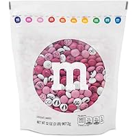 Amazon.com: M&M'S Baby Girl Milk Chocolate Candy, 5lbs of Pink, Dark ...