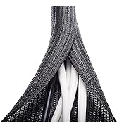 Amazon.com: 6.6ft - 4/5 inch White Cable Sleeve, Cable Organizer for ...