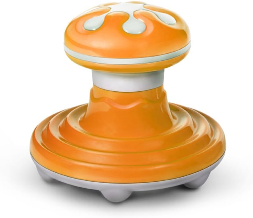 Handheld Vibrate Massager with 12 Kneading Massage Heads, Battery or ...