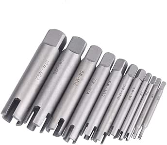 HSS Broken Tap Extractor Removal Tool Set M4 M5 M6 M8 M10 M12 M14 M16 ...