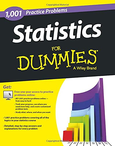 Amazon.com: Statistics: 1,001 Practice Problems For Dummies ...