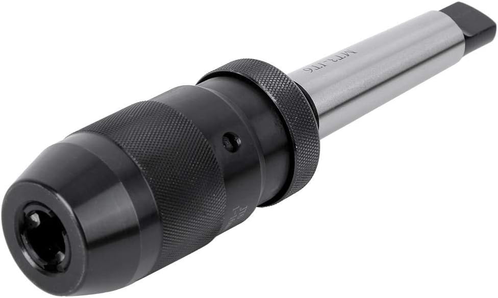 Portabrocas autorroscante - Portabrocas sin llave MT3 JT6 1-16 mm autoajustable con adaptador ...