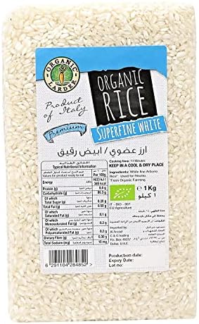 Organic Larder Long White Rice - 1000 gm price in Saudi Arabia | Amazon ...