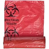 Amazon.com: Biohazard Waste Disposal Bags - Hazardous Material Handling ...