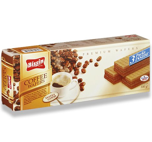 Bissin Coffee Wafers 100 G.: Amazon.com: Grocery & Gourmet Food