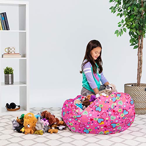 Posh Stuffable Kids Stuffed Animal Storage Bean Bag Chair Cover ...