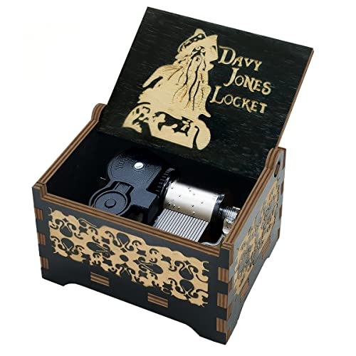 Davy Jones Music Box, Fans Gifts/Collection Wind-up Mechanism Wooden ...