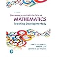 Amazon.com: Elementary and Middle School Mathematics: Teaching ...
