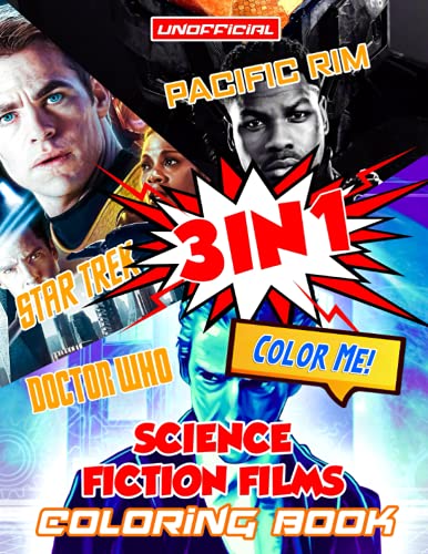 Buy Color Me! - 3 IN 1 Pacific Rim, Doctor Who, Star Trek Science ...