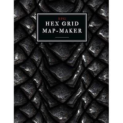 RPG Hex Grid Map-Maker LARGE: 200 pages of hex-grid Nepal | Ubuy