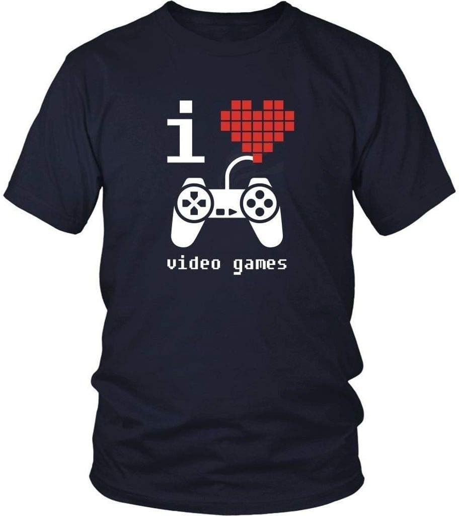 Playera Gamer – I Love Video Games, Negro, 3X-Large: Amazon.com.mx ...