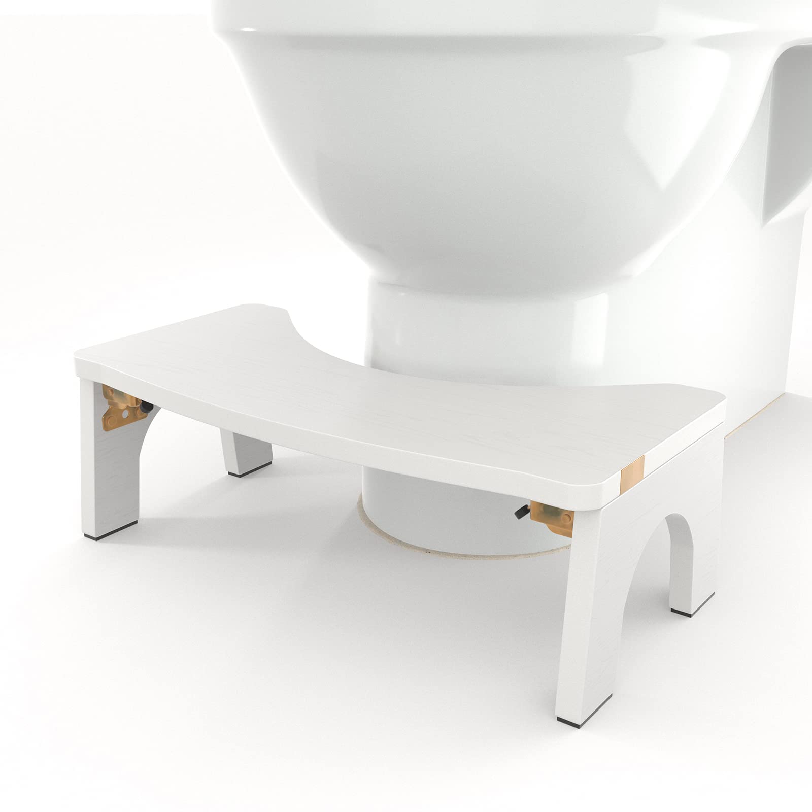 Mua Toilet Stool Wood, Foldable Poop Stool for Adults, 7" Squat Poop ...