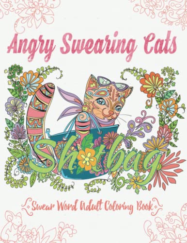 Amazon.com: Angry Swearing Cats (Creative Sweary Coloring Book for ...