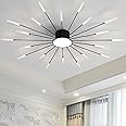 Liudefa 42 Inch LED Ceiling Light Fixture,20 Lights Modern Ceiling ...